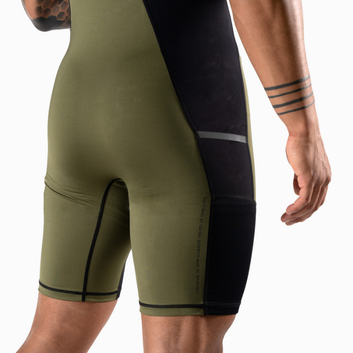 Gymreapers Weightlifting Singlet - OD Green